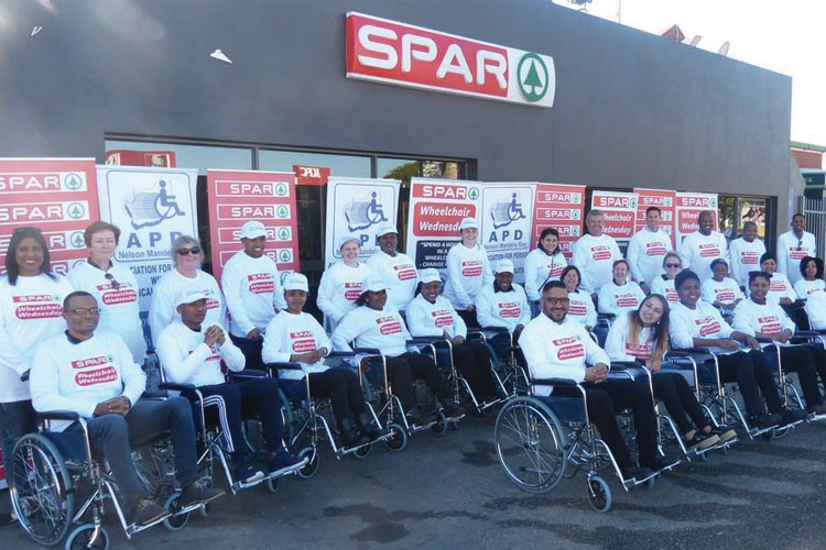 SPAR South Africa’s Wheelchair Wednesday Campaign rolls into action ...